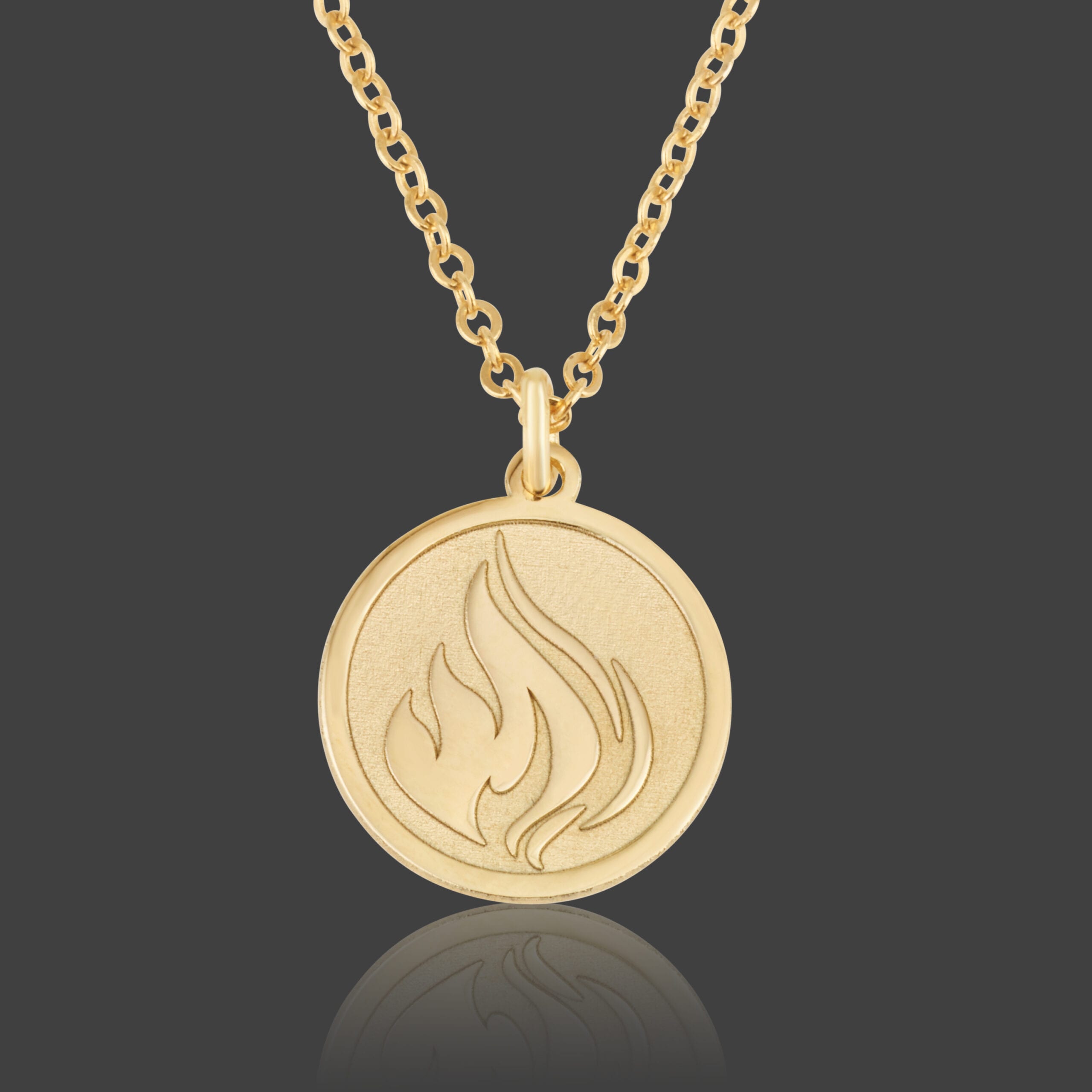 Fire Symbol Necklace – Bel Wholesale Custom Jewelry